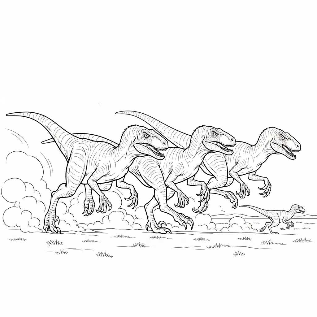 jurassic park coloring pages blue