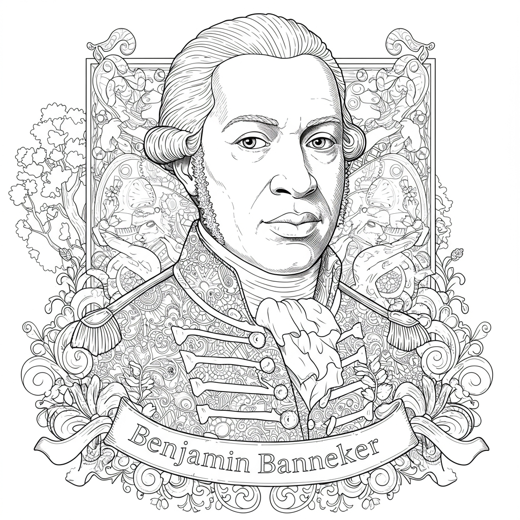 Benjamin Banneker Drawing Black History Mini Docs Benjamin Banneker