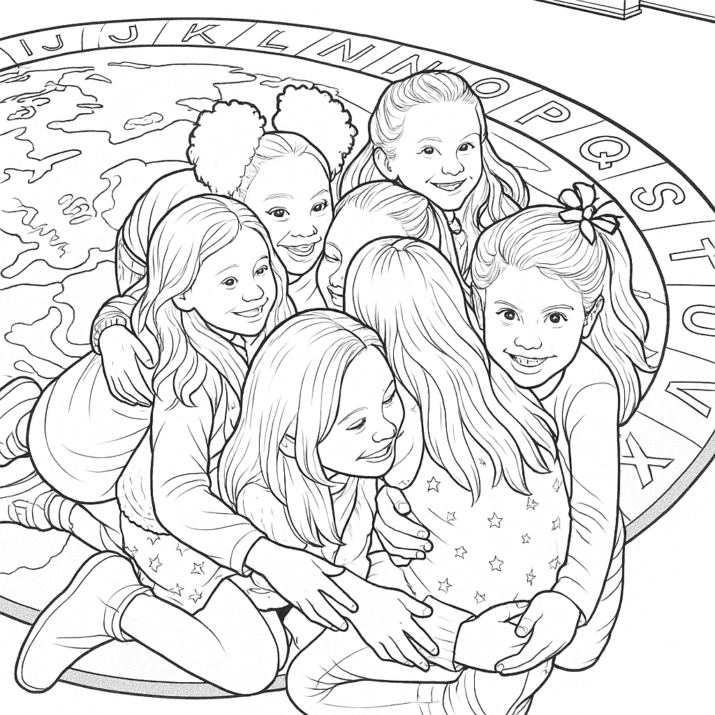 hugging coloring. sheet.html.html.html