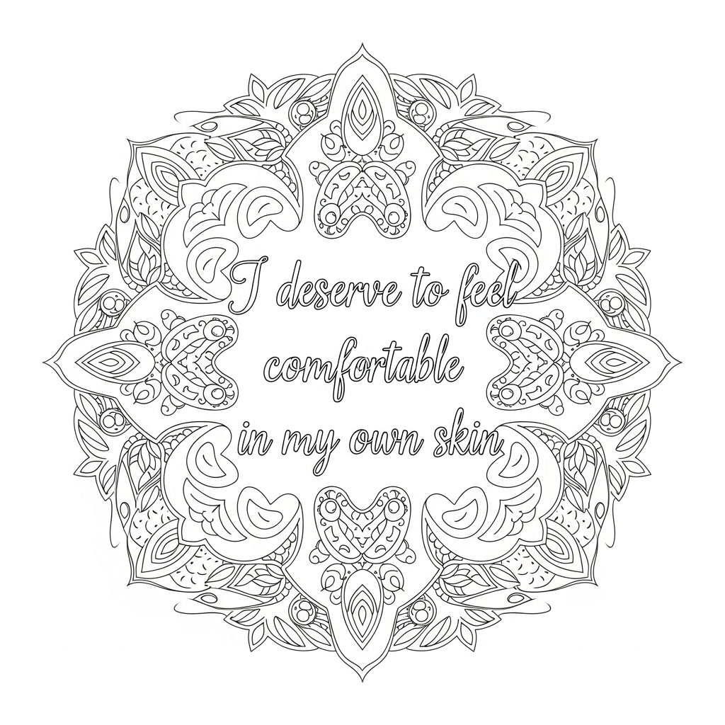 feel good coloring pages