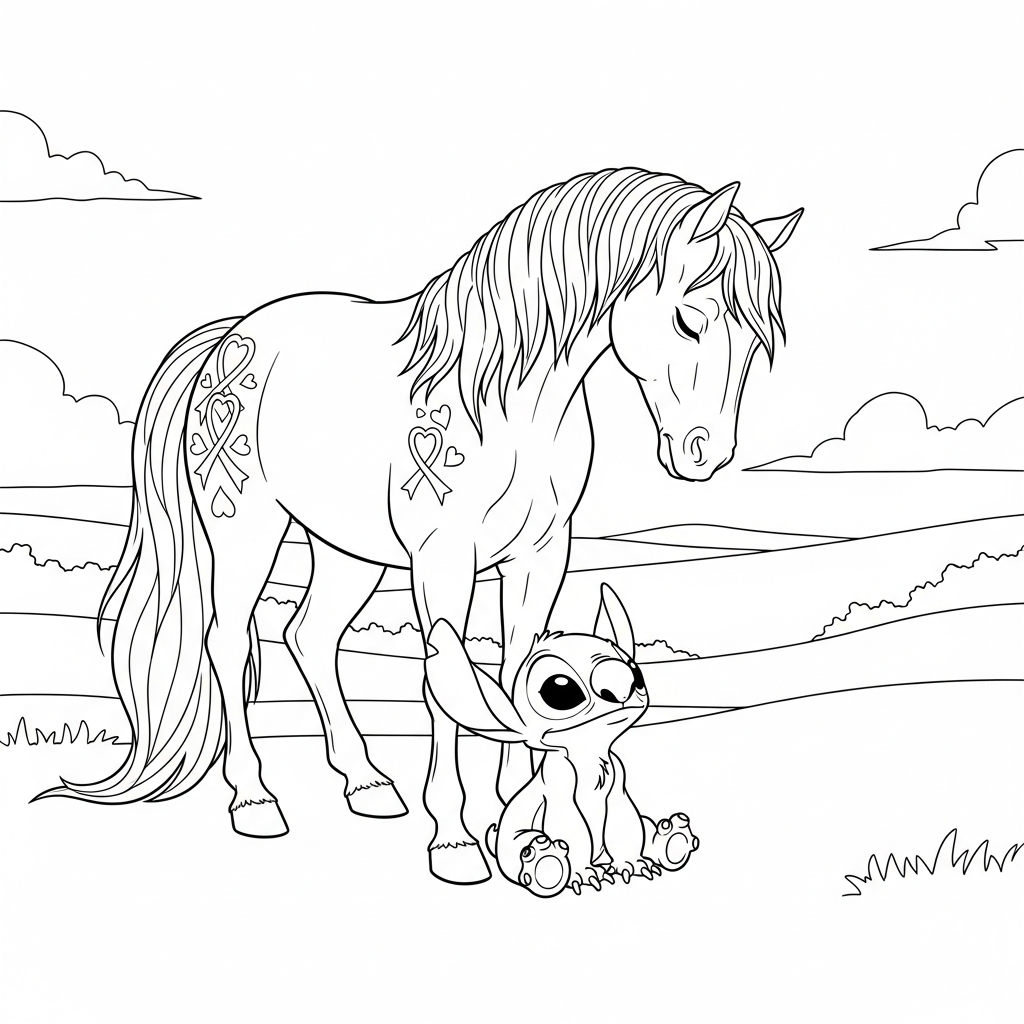 stitch drawing printable