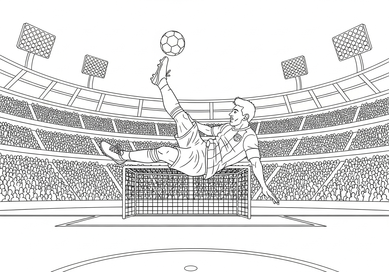 Messi Bicycle Kick Photo