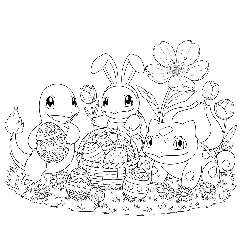 Pokemon Colouring Bulbasaur